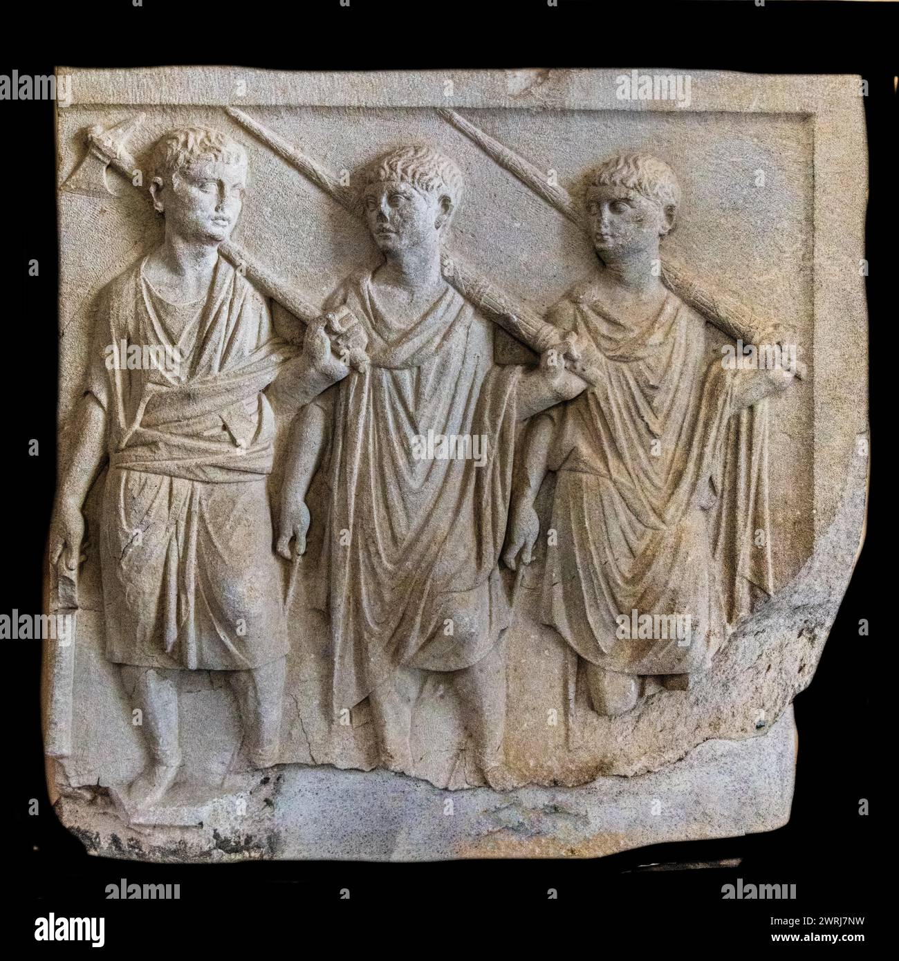 Relief with three lectors from de, 1st century, Museo Archeologico ...