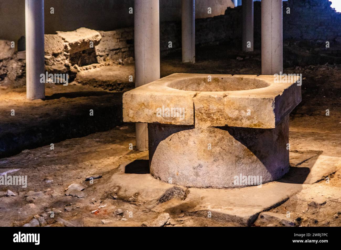 Archaeological excavations from early Christian and Roman times ...