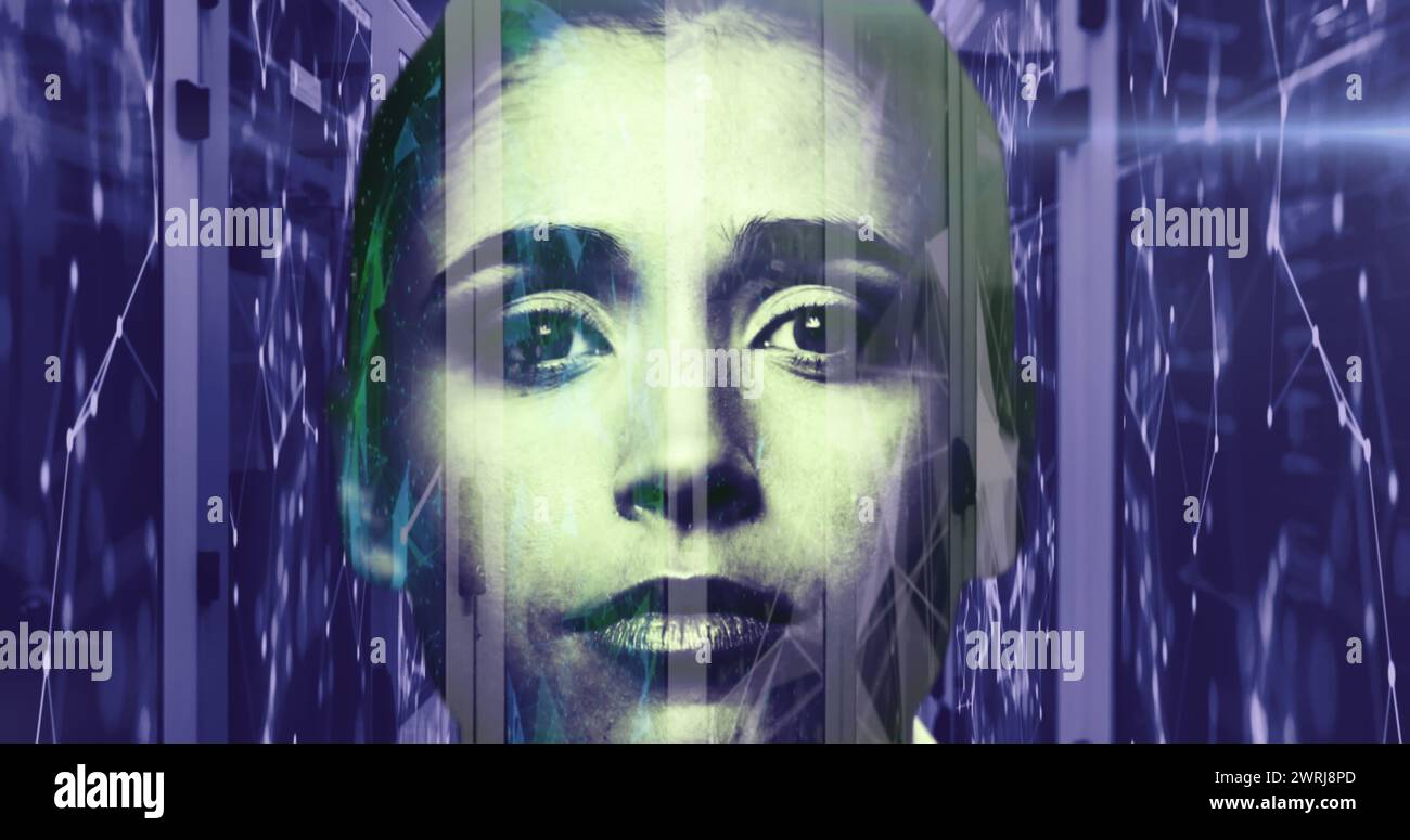 Computer generated face hi-res stock photography and images - Alamy