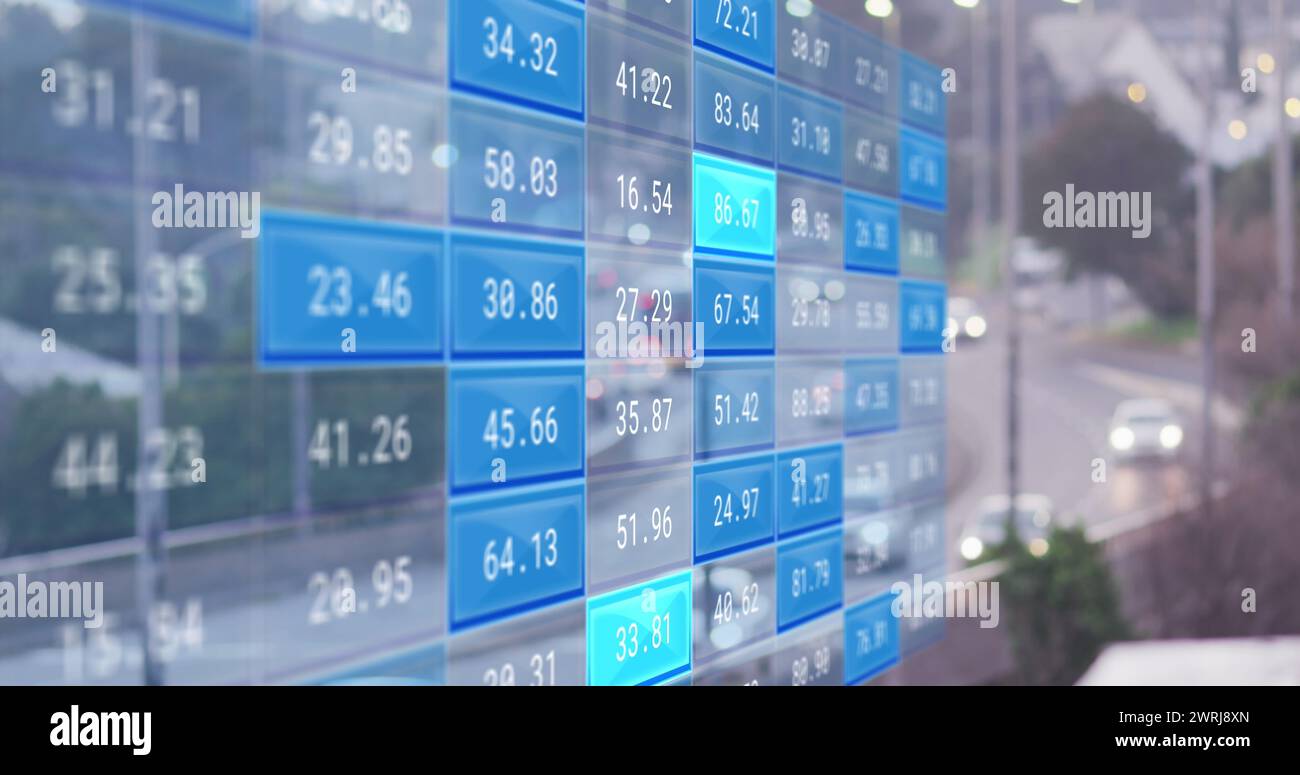 Street data processing hi-res stock photography and images - Alamy