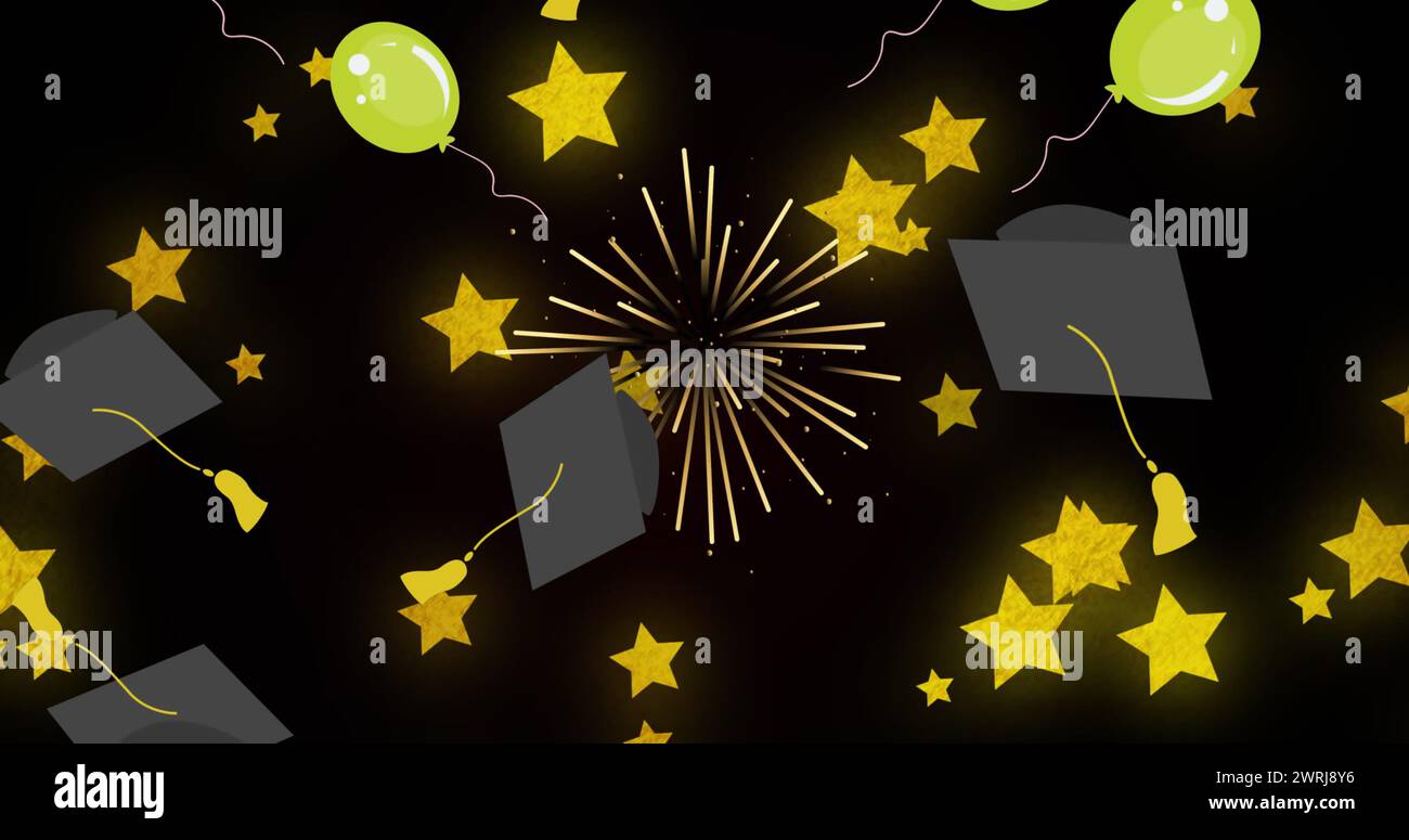 Graduation balloons hi-res stock photography and images - Alamy