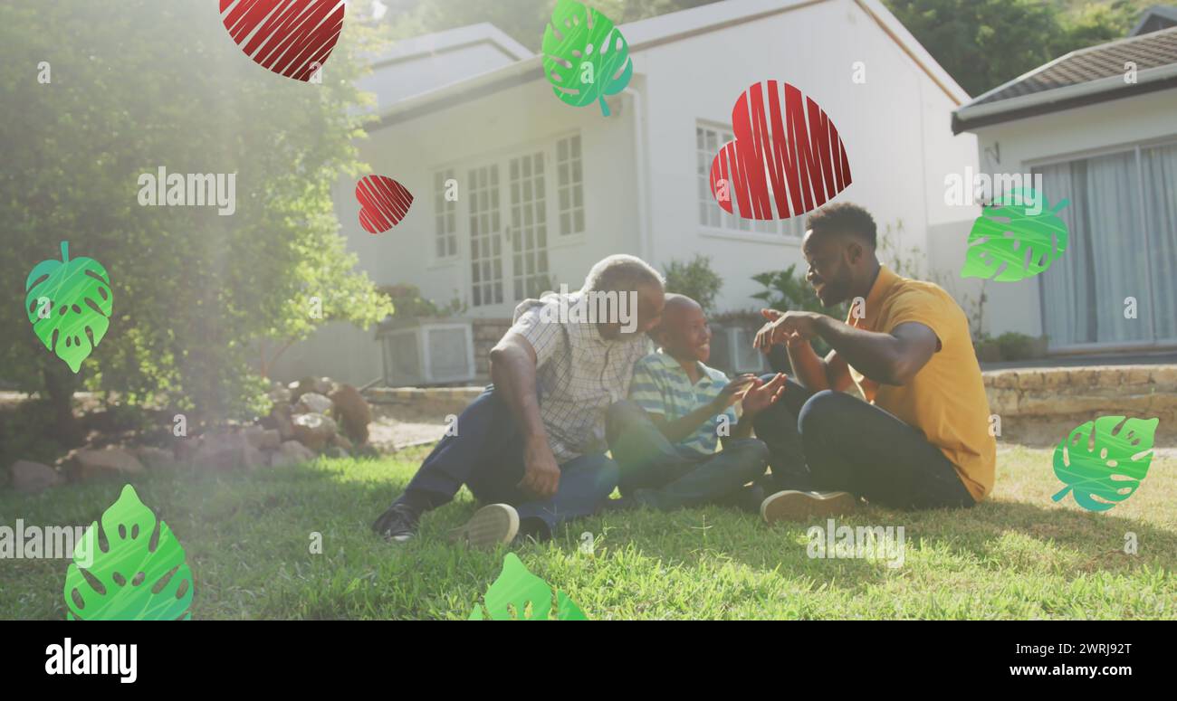 Multi generational african american family hi-res stock photography and ...