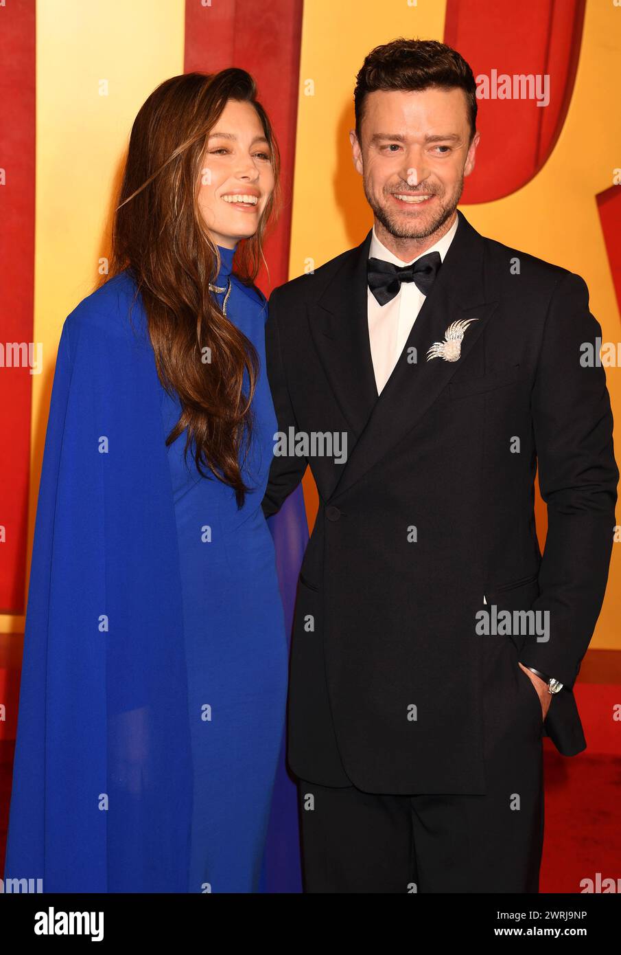 BEVERLY HILLS, CALIFORNIA - MARCH 10: (L-R) Jessica Biel and Justin ...