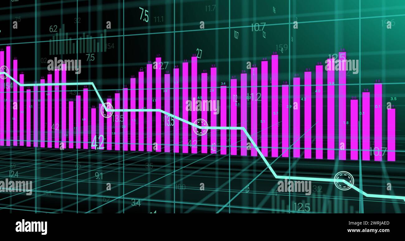 Data chart 3d big information hi-res stock photography and images - Alamy