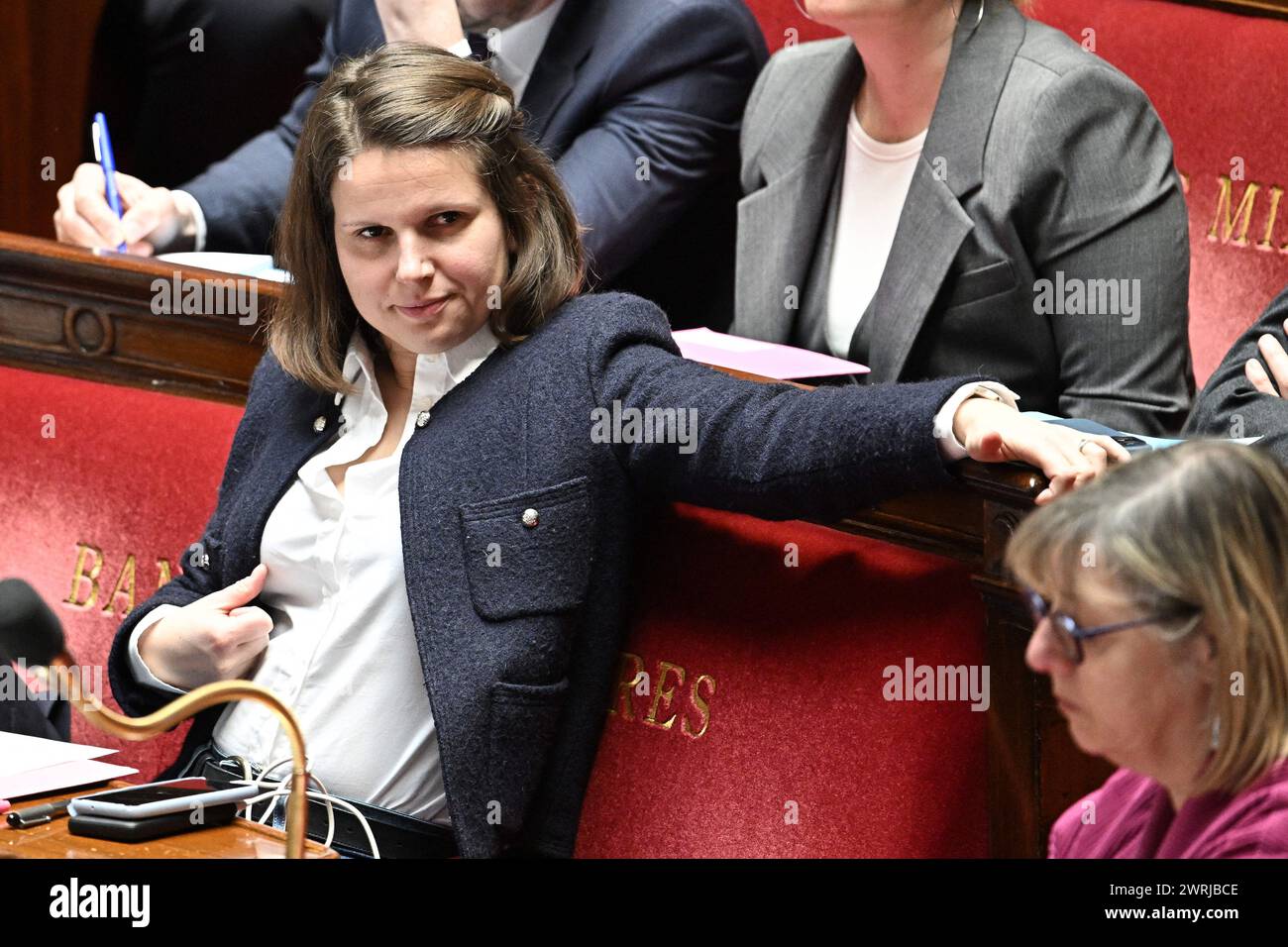 Paris, France. 13th Mar, 2024. France's Deputy Minister for the ...