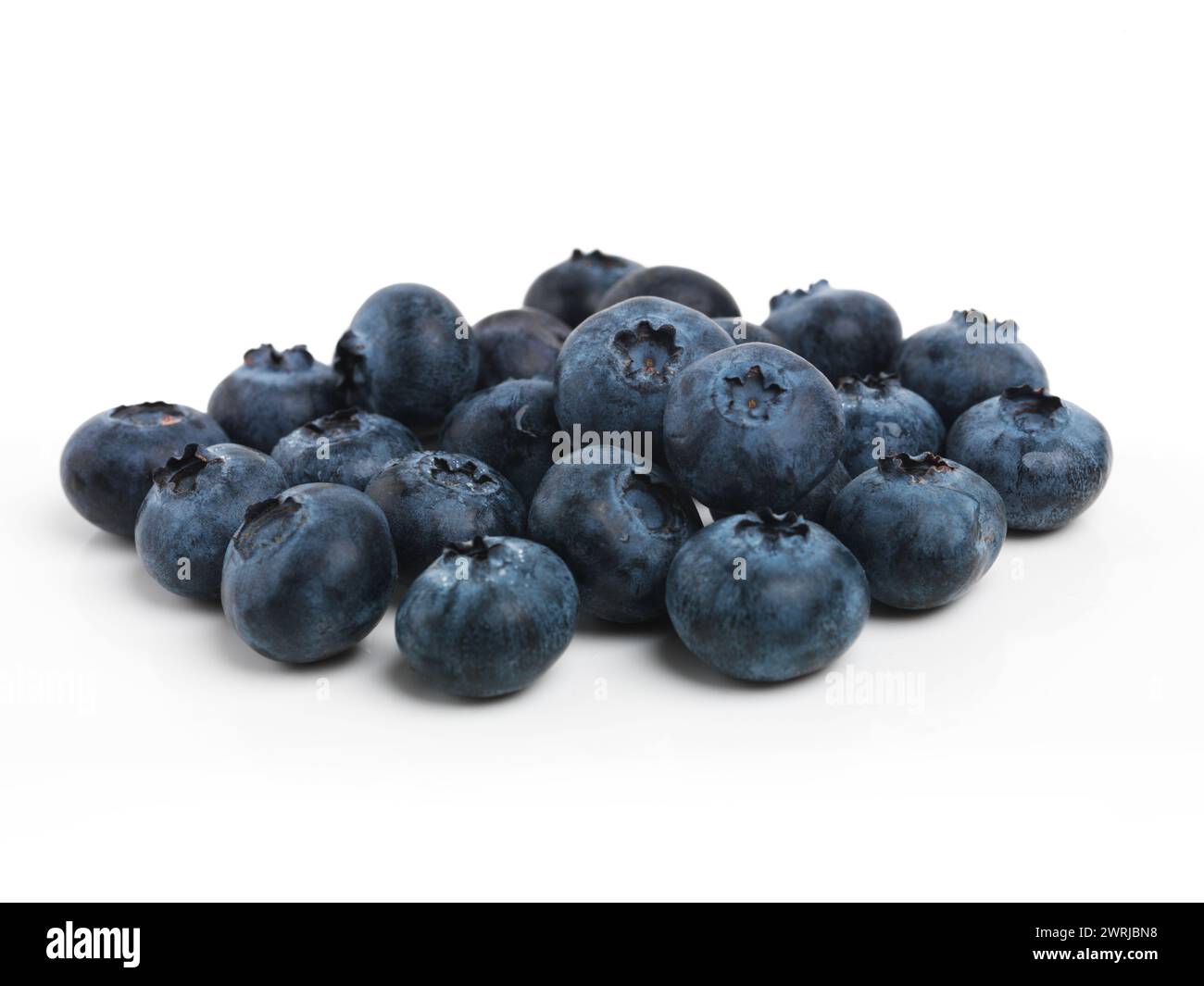 Blueberry, bunch and pile with natural fruit for vegetarian, vitamins ...