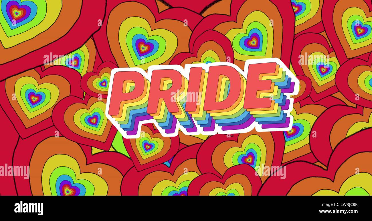 Lgbtq community pride text hi-res stock photography and images - Alamy