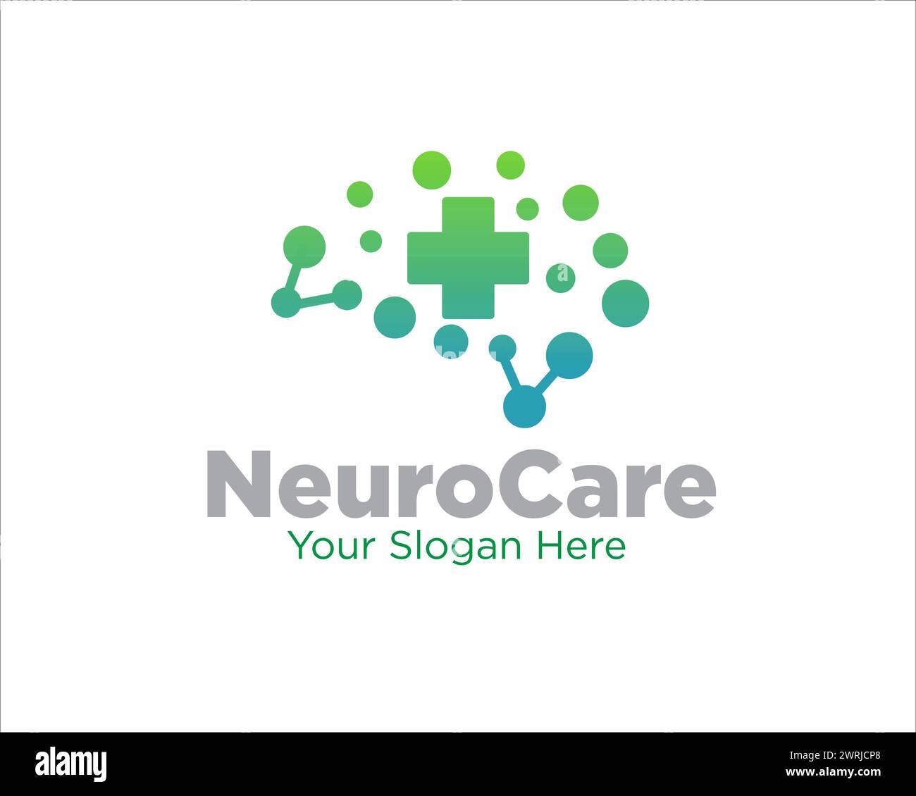 neuron care logo designs for medical and clinic service or hospital ...