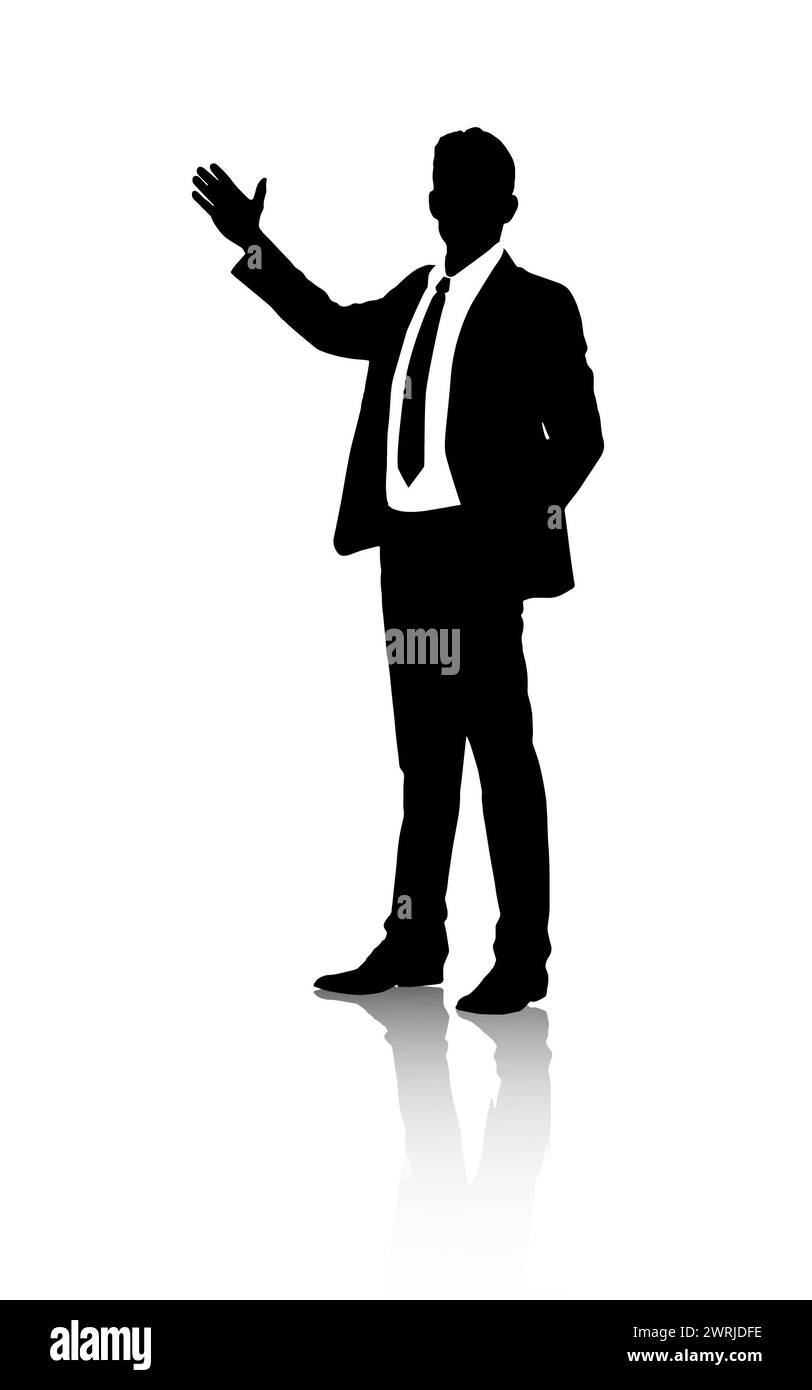 Workforce silhouette Cut Out Stock Images & Pictures - Alamy