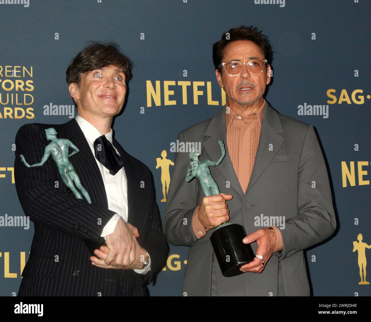 LOS ANGELES - FEB 25: Cillian Murphy, Robert Downey Jr at the 30th ...