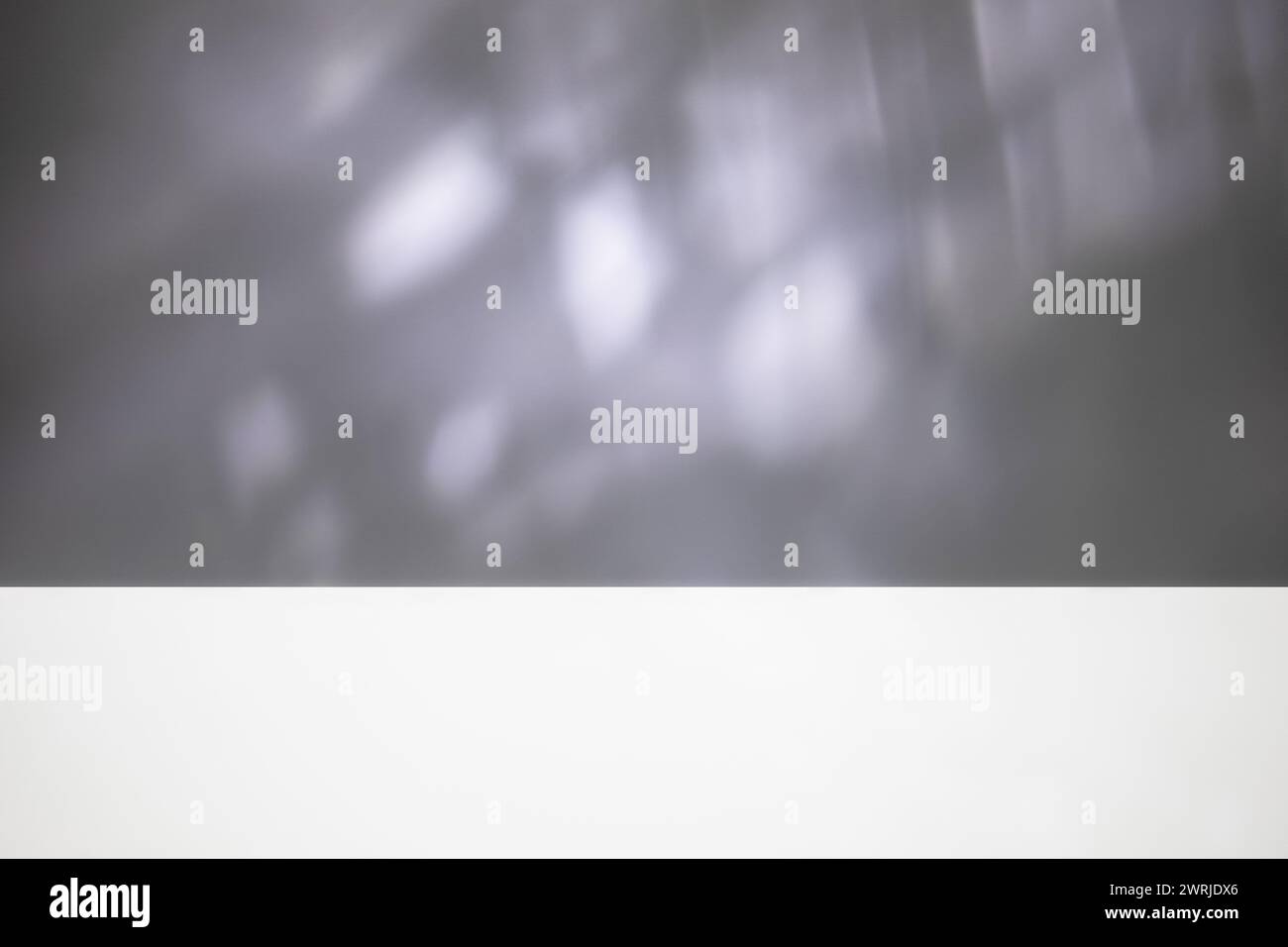 Empty Studio 3d background scene with disco crystal caustic light ...