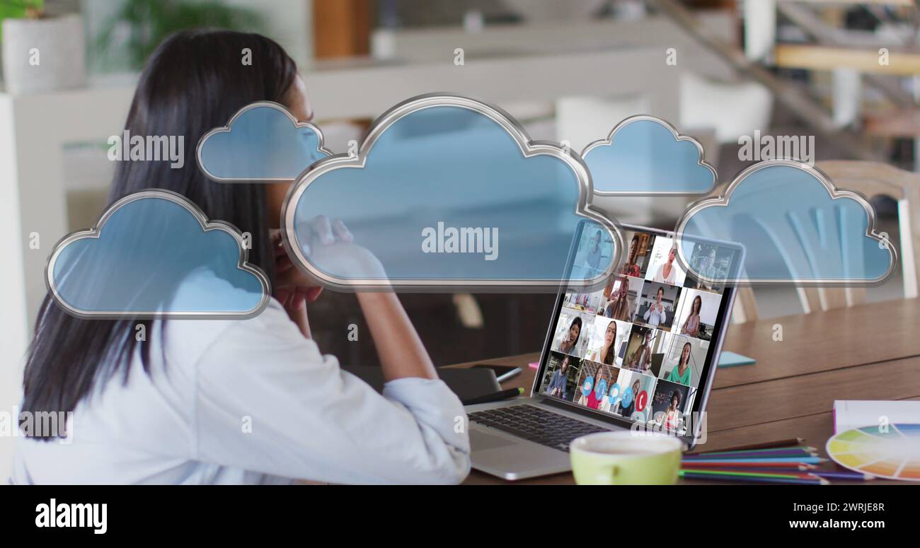 Virtual meeting concept hi-res stock photography and images - Alamy