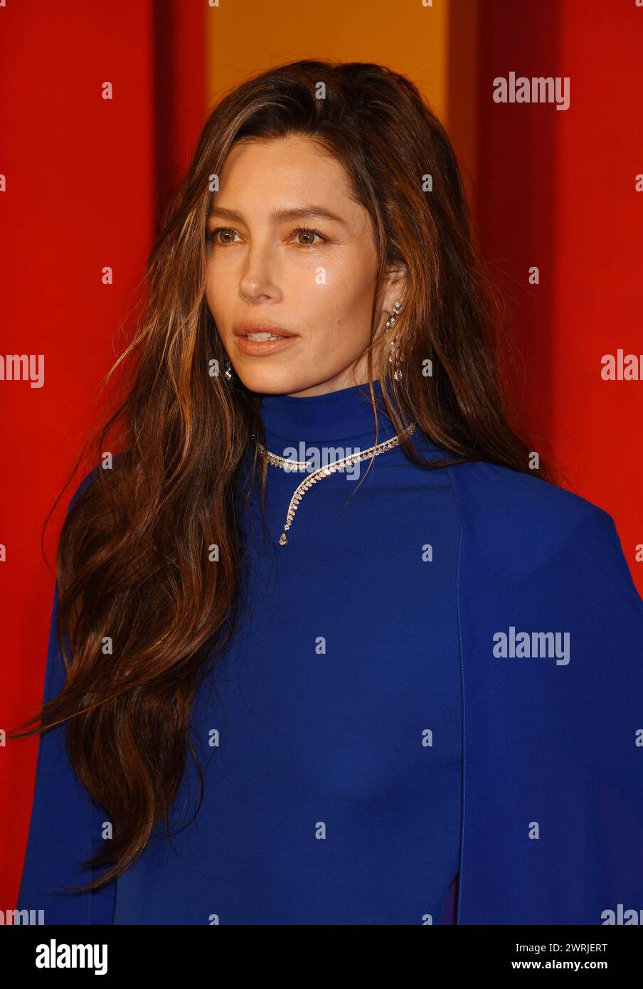 BEVERLY HILLS, CALIFORNIA - MARCH 10: Jessica Biel attends the 2024 ...