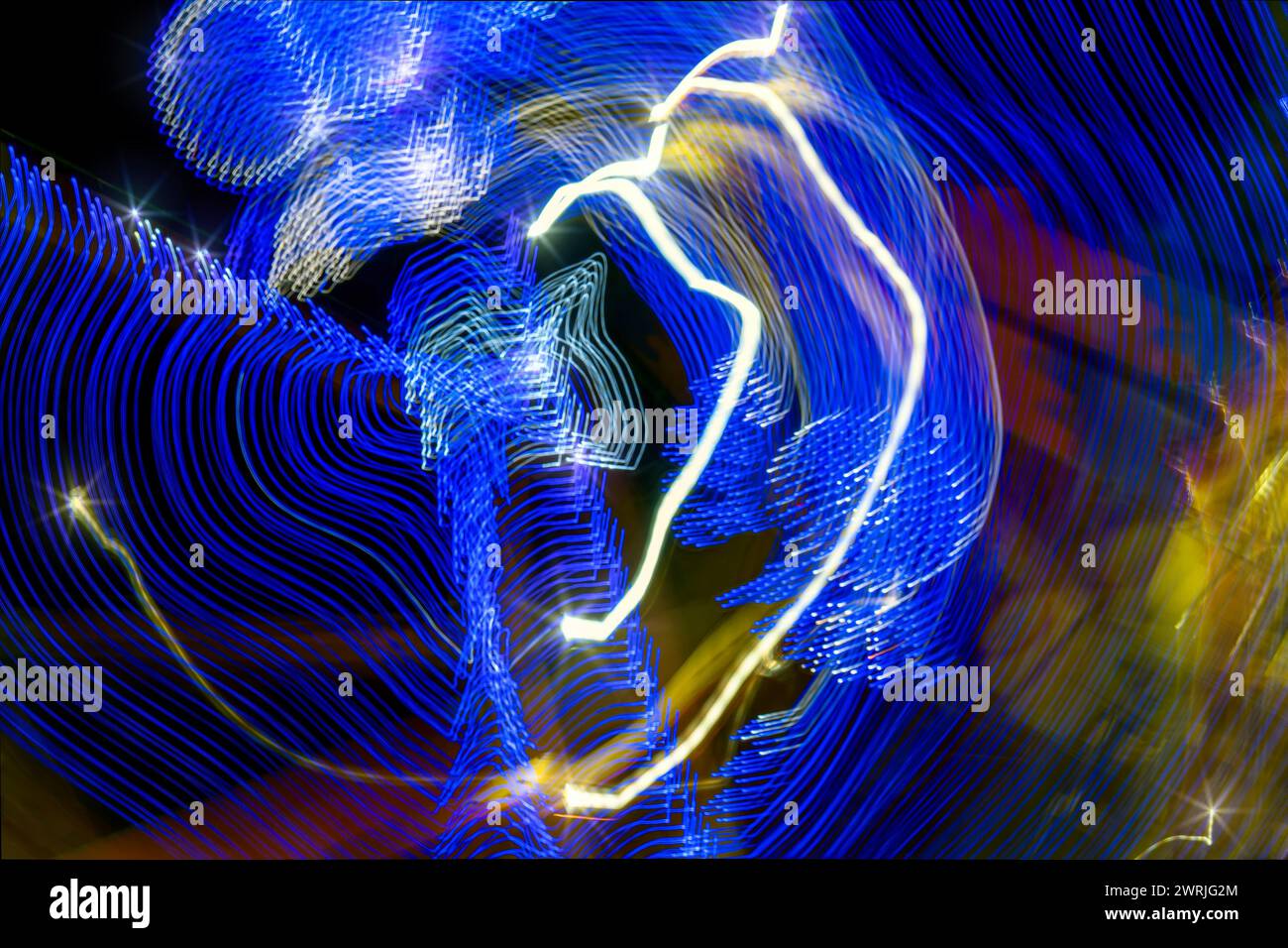 A Light Painting with fair colors for colorful experimental backgrounds ...