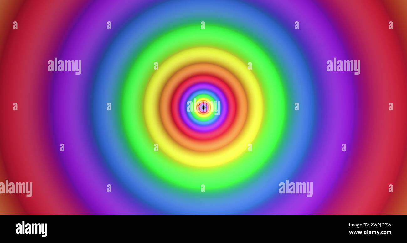 Circles colors motion loop background hi-res stock photography and ...