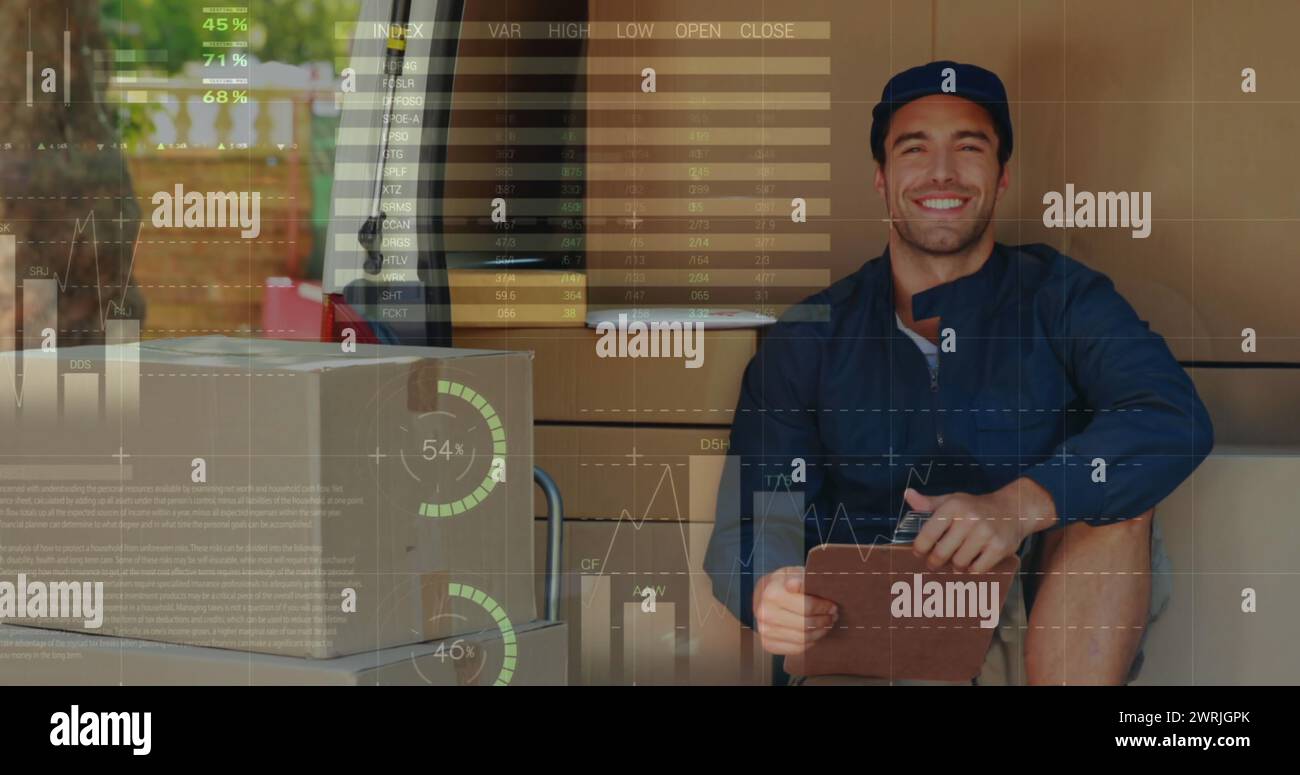 Parcels counting hi-res stock photography and images - Alamy