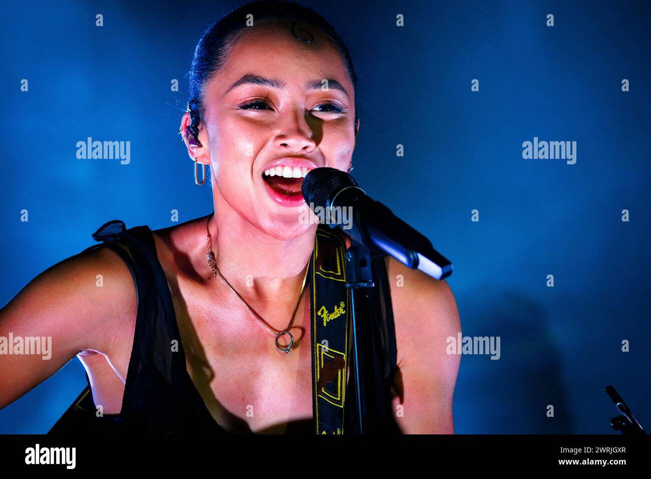 Copenhagen, Denmark. 12th Mar, 2024. The English singer and songwriter ...