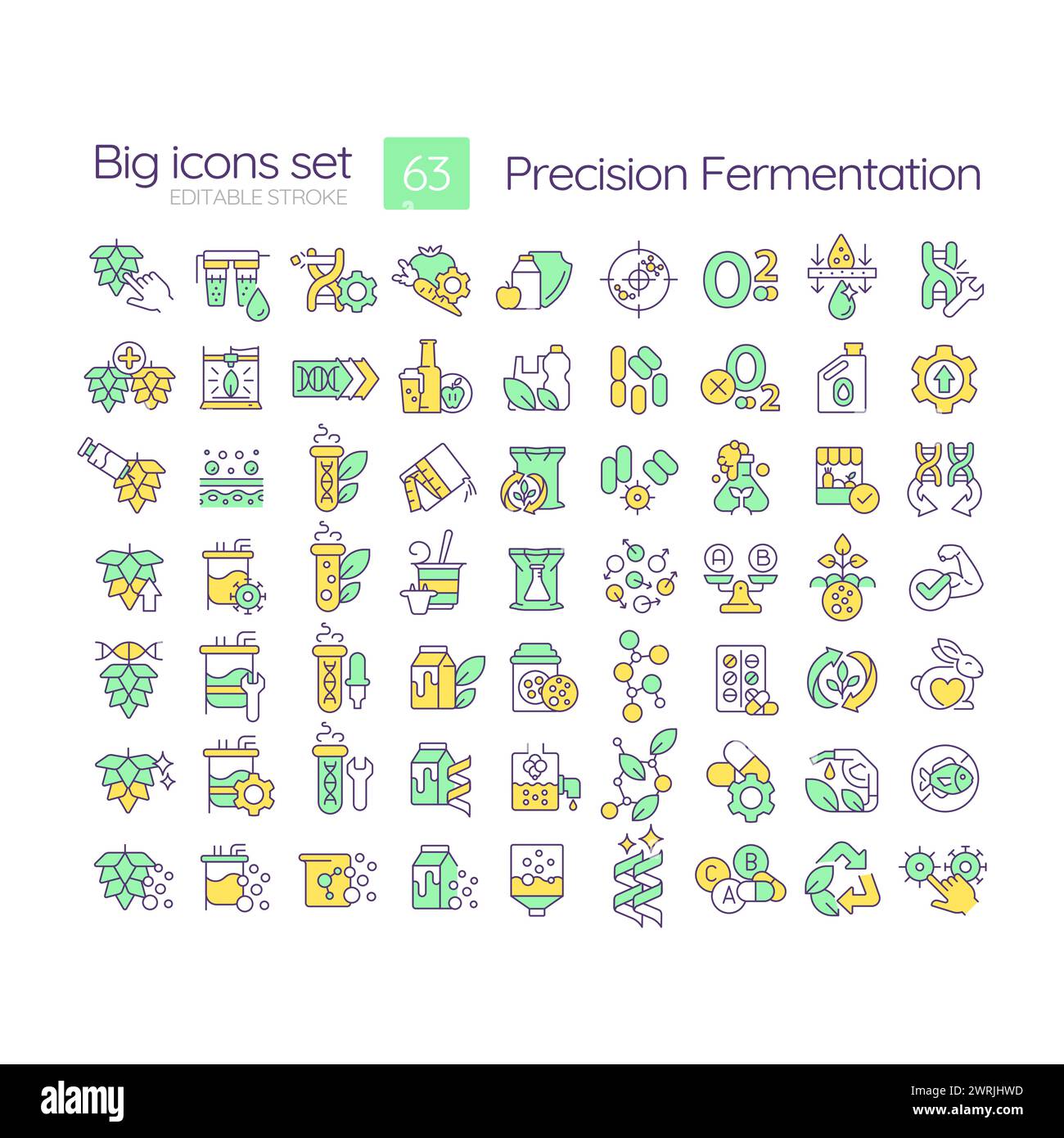Precision fermentation RGB color icons set Stock Vector Image & Art - Alamy Precision fermentation RGB color icons set Stock Vector Image & Art - Alamy