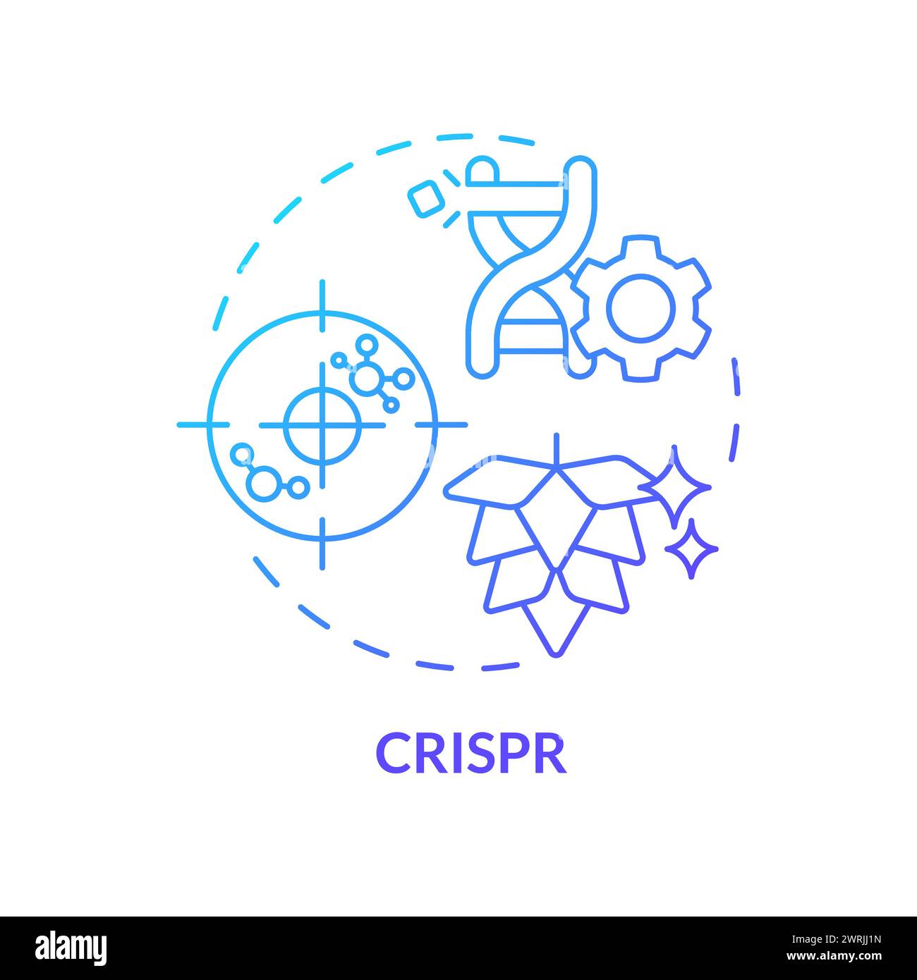 Crispr cas9 gene Stock Vector Images - Alamy