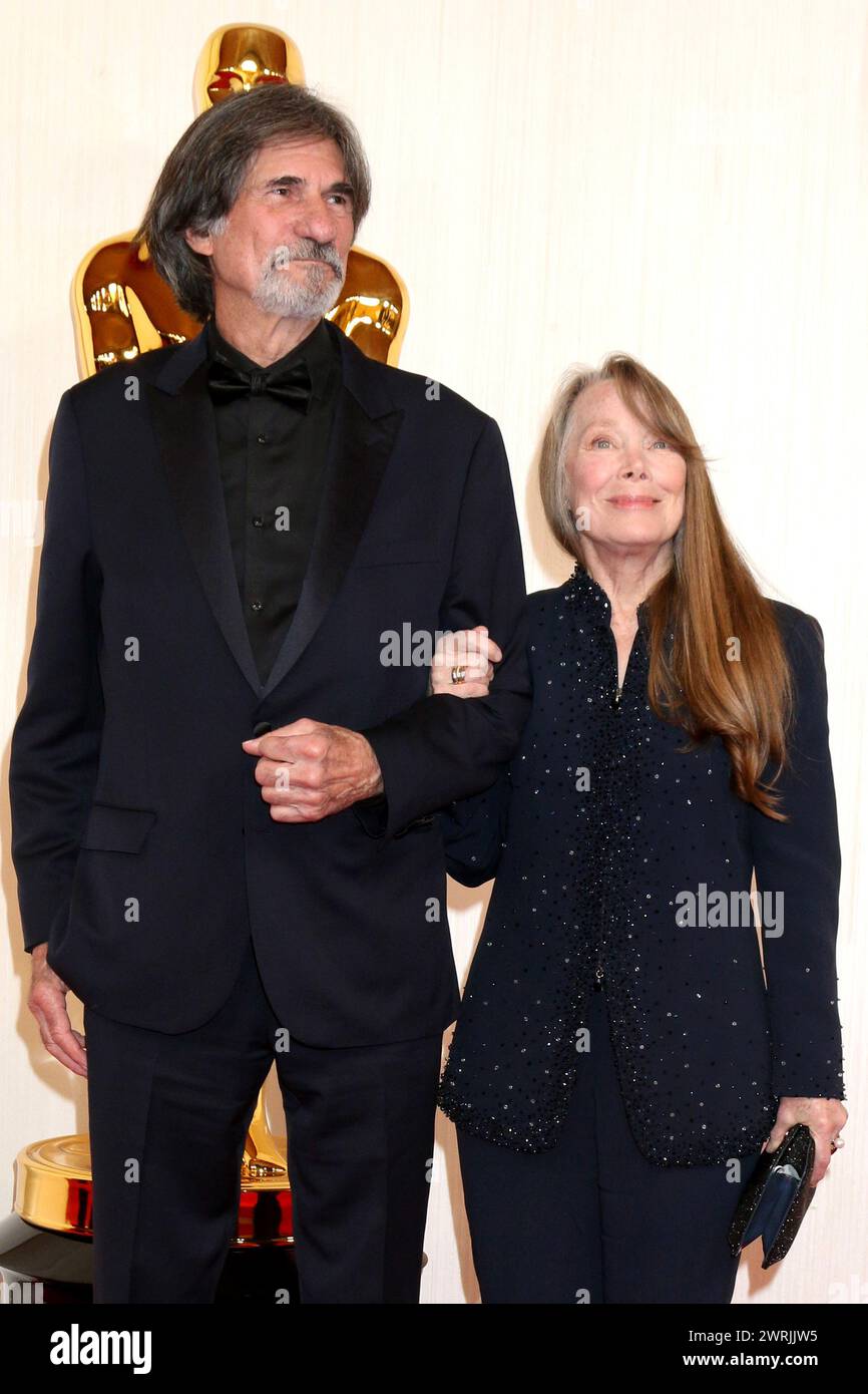 LOS ANGELES - MAR 10: Jack Fisk, Sissy Spacek at the 96th Academy ...