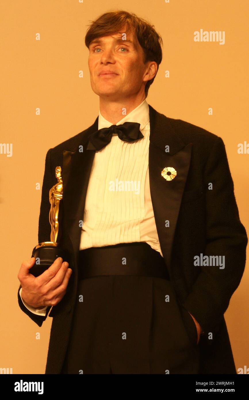 LOS ANGELES - MAR 10: Cillian Murphy at the 96th Academy Awards Press ...