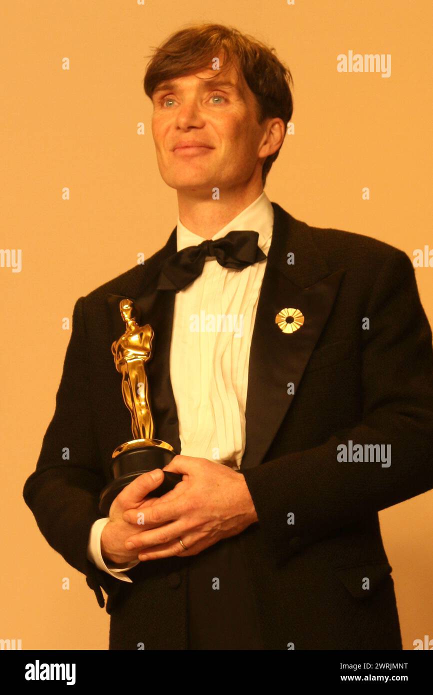 LOS ANGELES - MAR 10: Cillian Murphy at the 96th Academy Awards Press ...