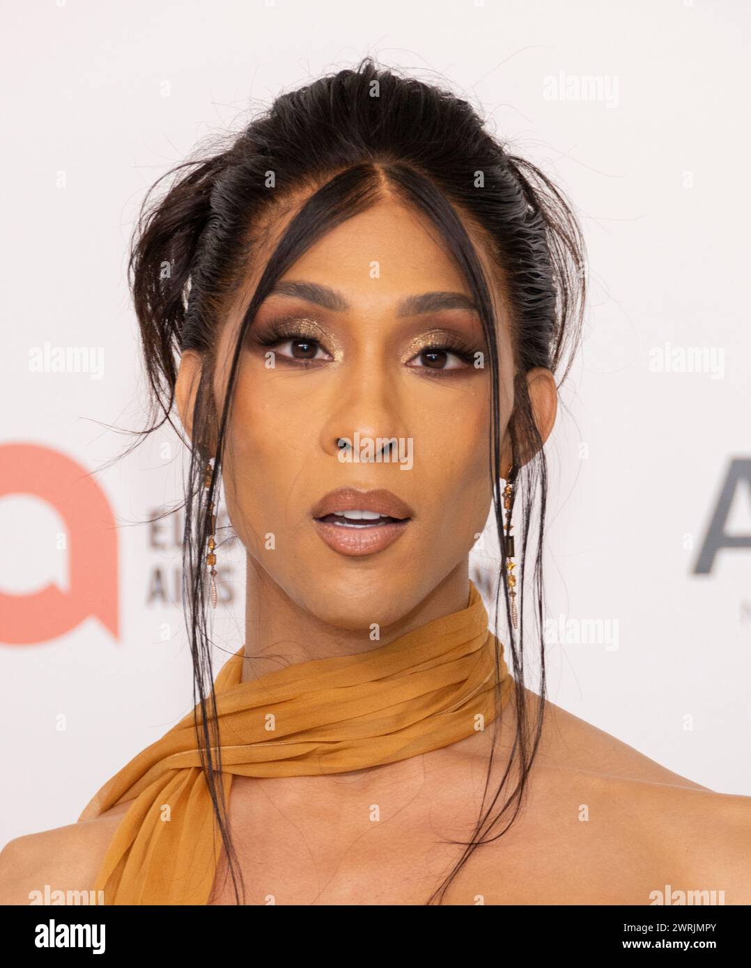 Michaela Jae Rodriguez arrives at the 32nd Annual Elton John AIDS ...