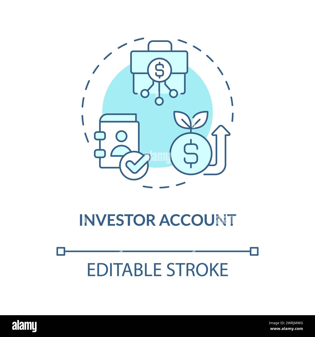 Information for investors Stock Vector Images - Alamy