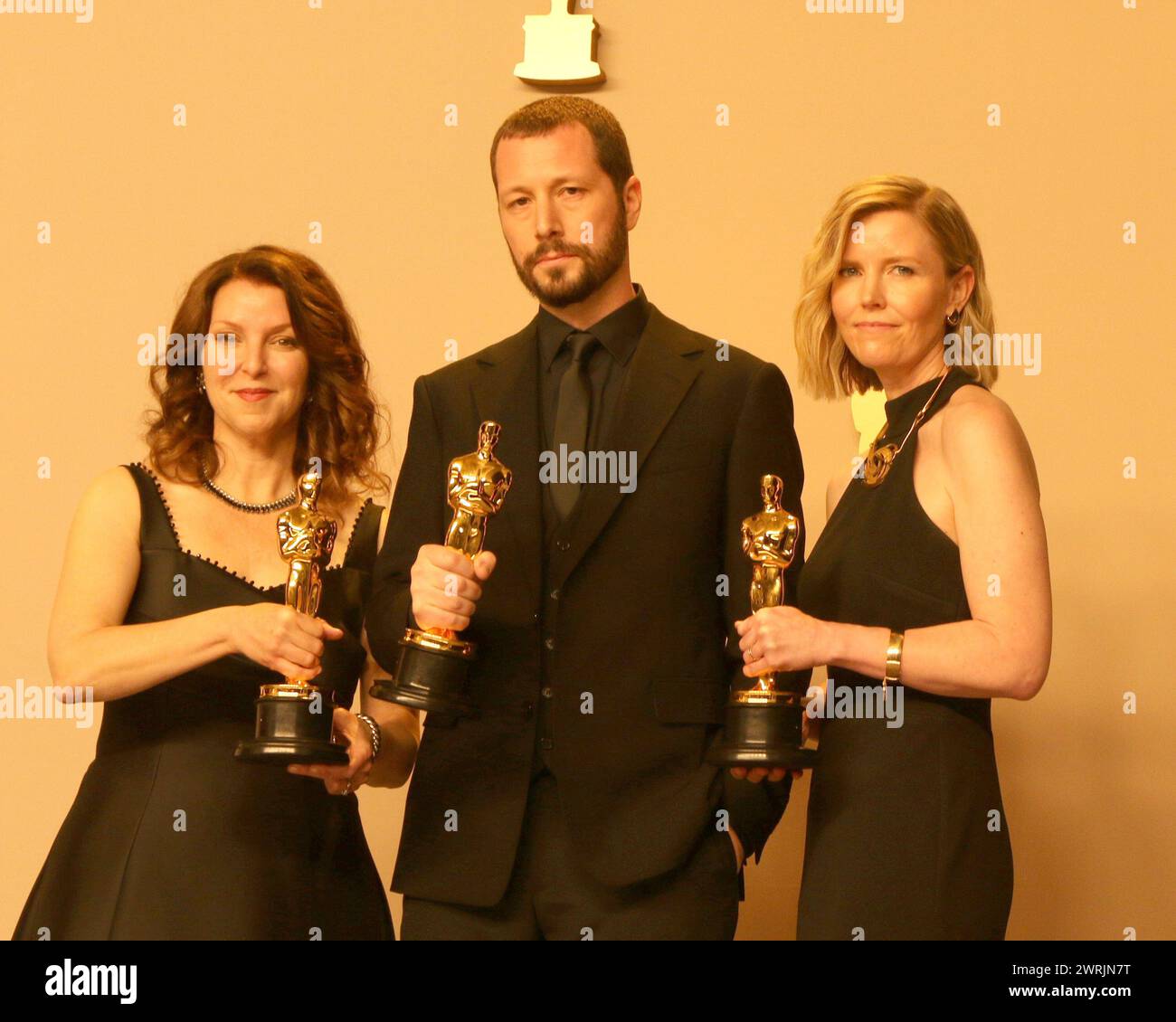 LOS ANGELES - MAR 10: Raney Aronson-Rath, Mstyslav Chernov, Michelle ...
