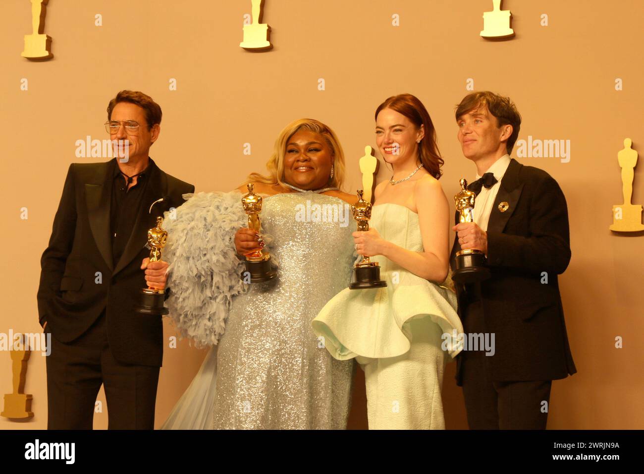 LOS ANGELES - MAR 10: Robert Downey Jr., Da'Vine Joy Randolph, Emma ...