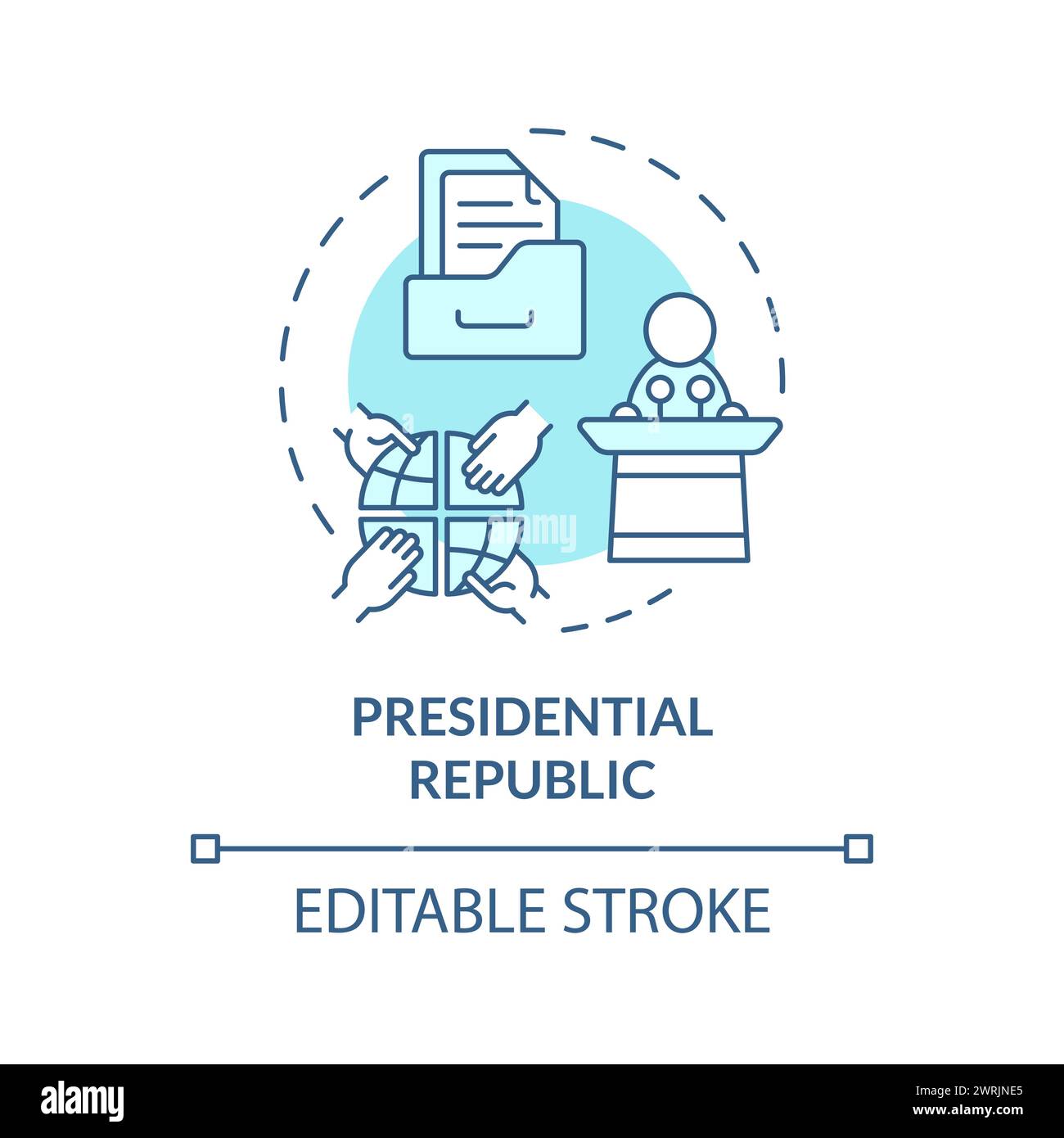 Study by the president Cut Out Stock Images & Pictures - Alamy
