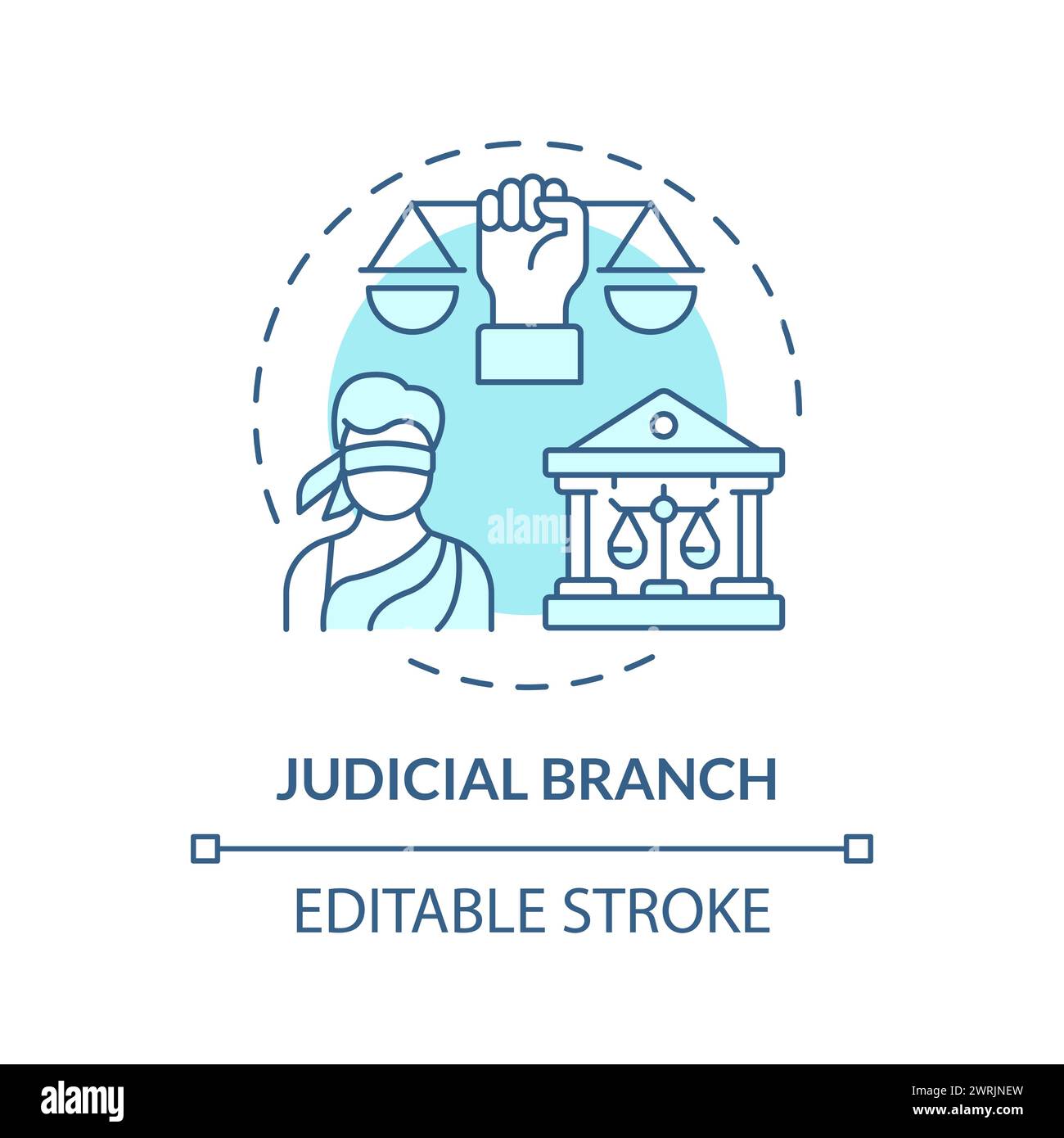 Judicial structure Stock Vector Images - Alamy