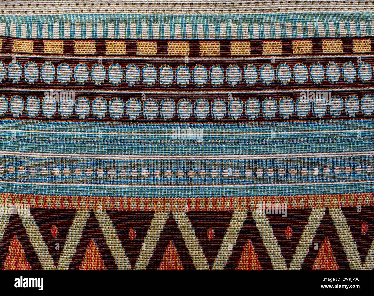 Detail fabric texture with a pattern Stock Photo - Alamy
