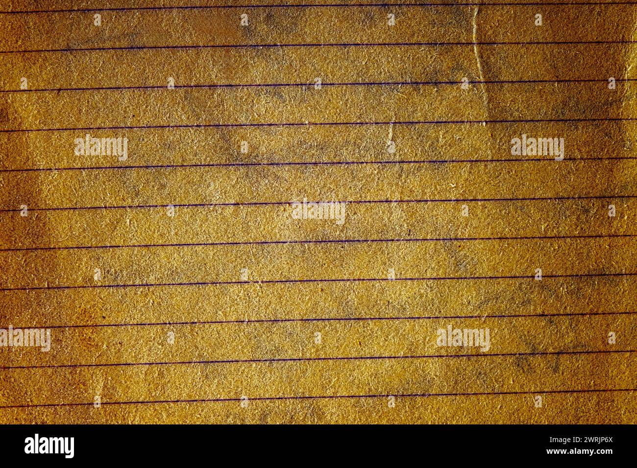 Old vintage discolored dirty graph recycled paper with natural fiber ...