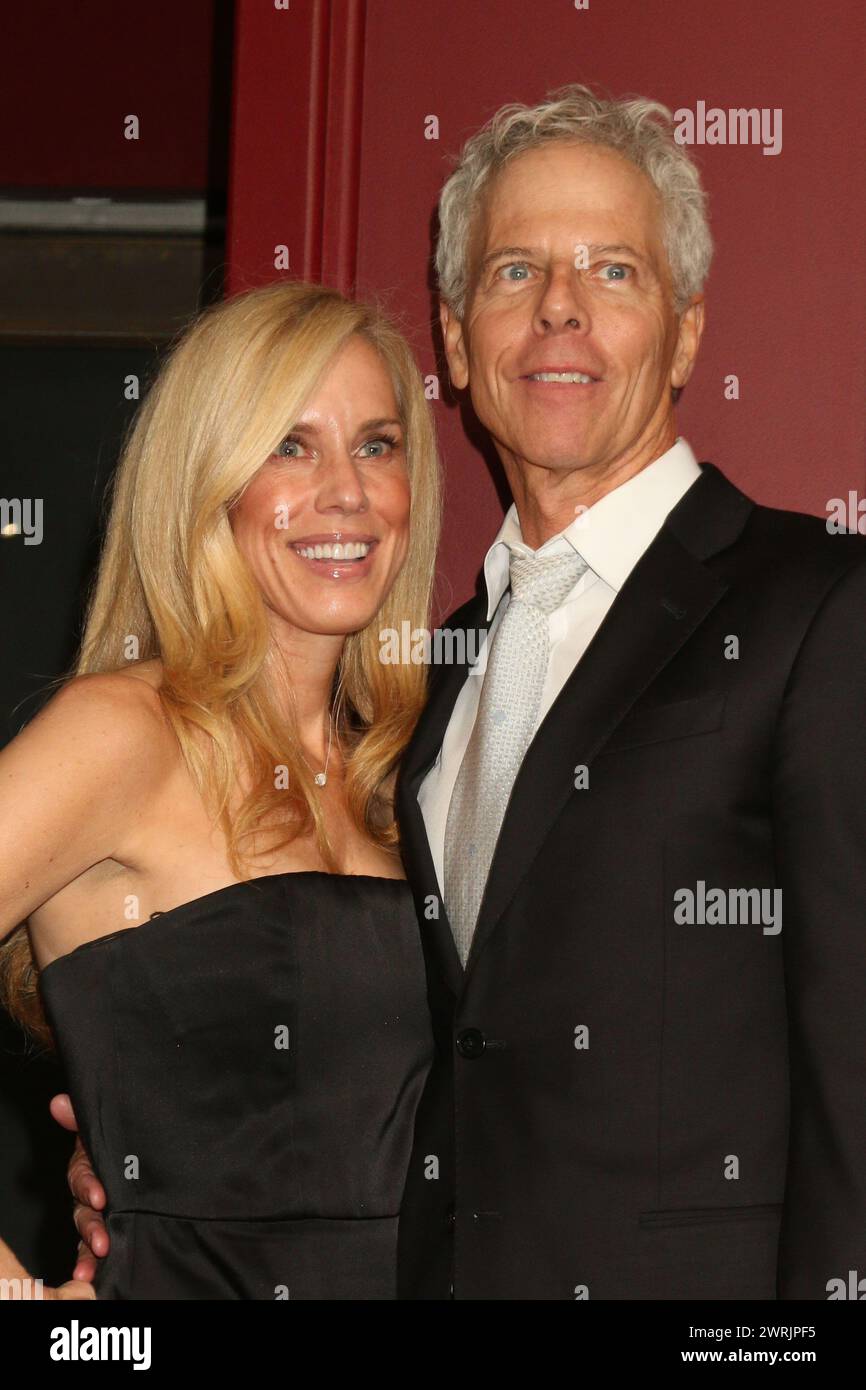 LOS ANGELES - JAN 15: Martha Champlin, Greg Germann at the 2024 AppleTV ...