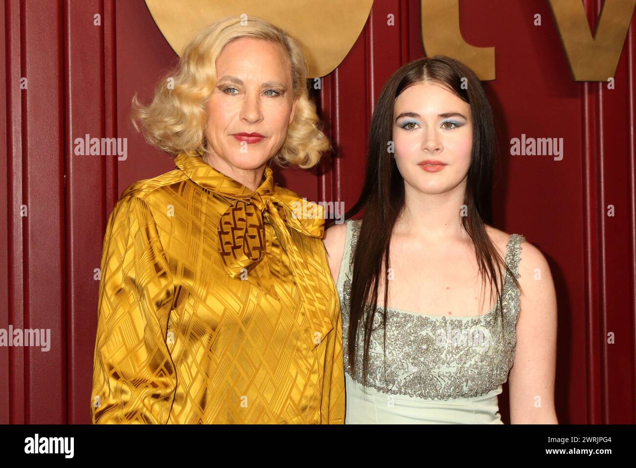LOS ANGELES - JAN 15: Patricia Arquette, Harlow Jane at the 2024 ...