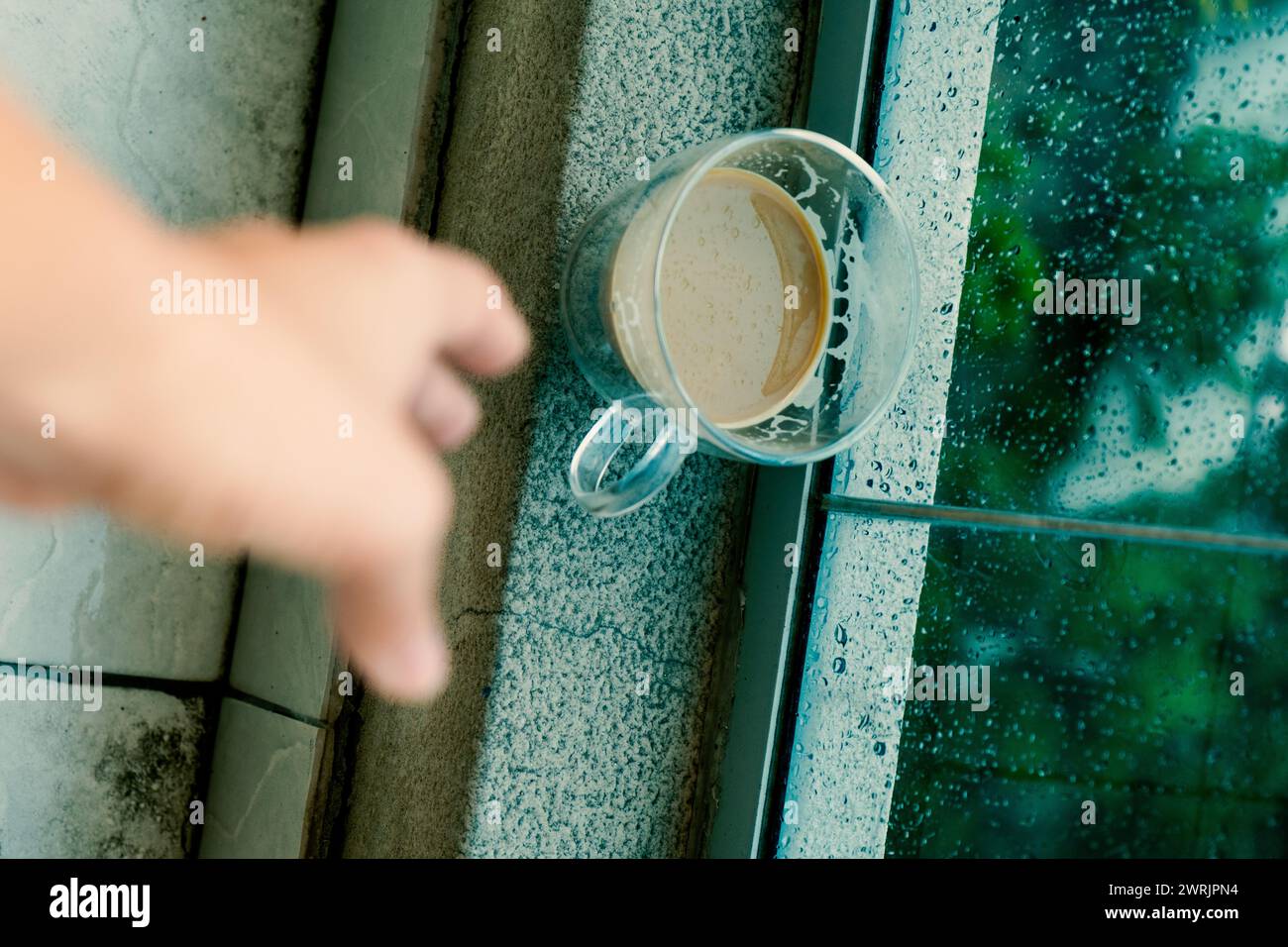 Cinematic rain hi-res stock photography and images - Alamy