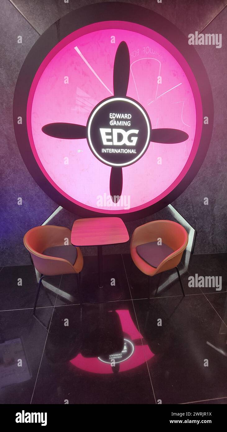 SHANGHAI, CHINA - MARCH 12, 2024 - A view of the joint theme store of ...