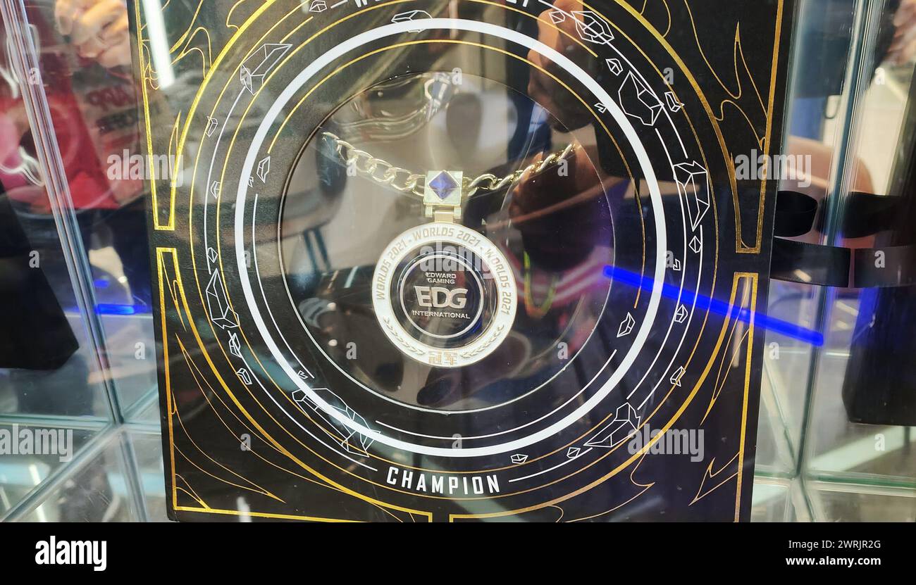 SHANGHAI, CHINA - MARCH 12, 2024 - A view of the joint theme store of ...