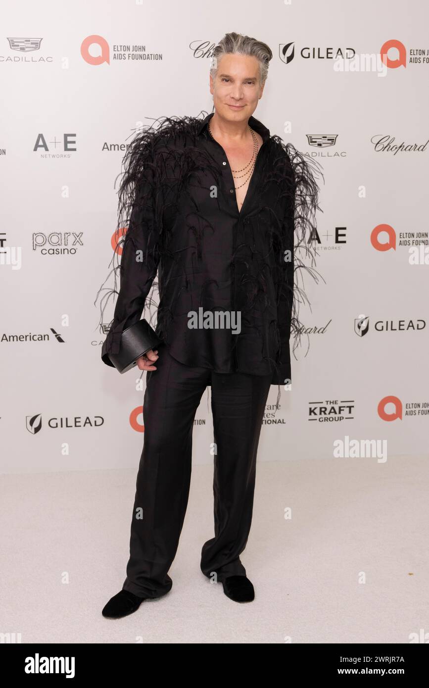 Cameron Silver arrives at the 32nd Annual Elton John AIDS a Academy ...