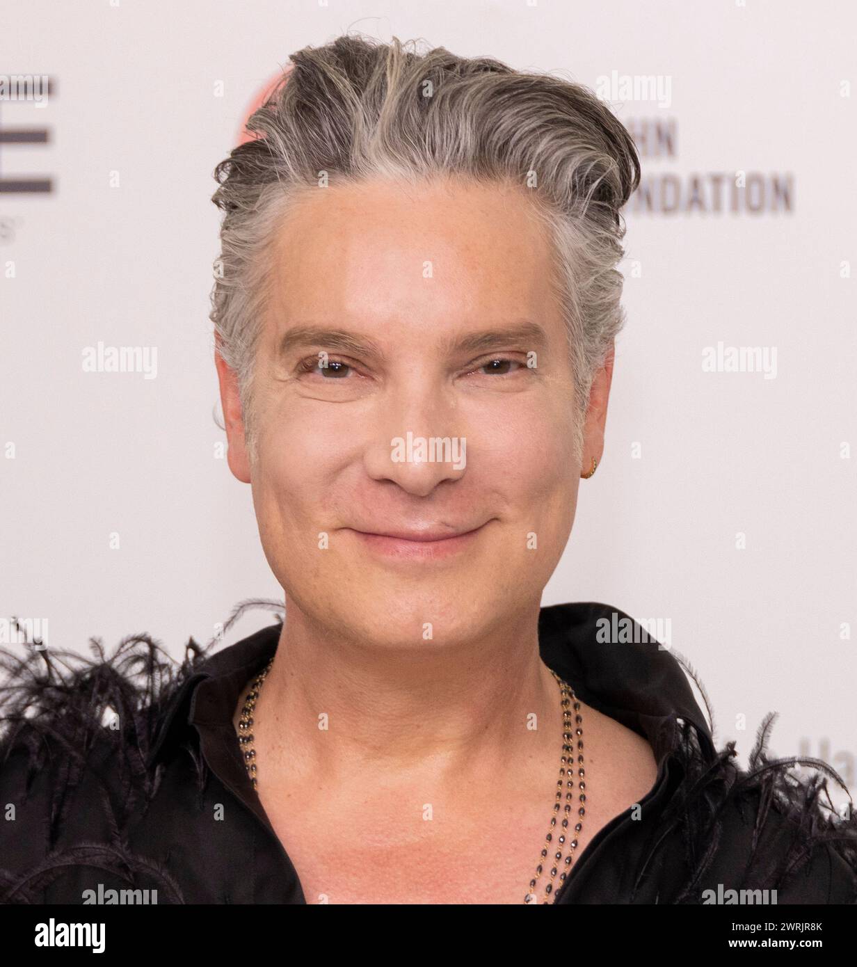 Cameron Silver arrives at the 32nd Annual Elton John AIDS a Academy ...