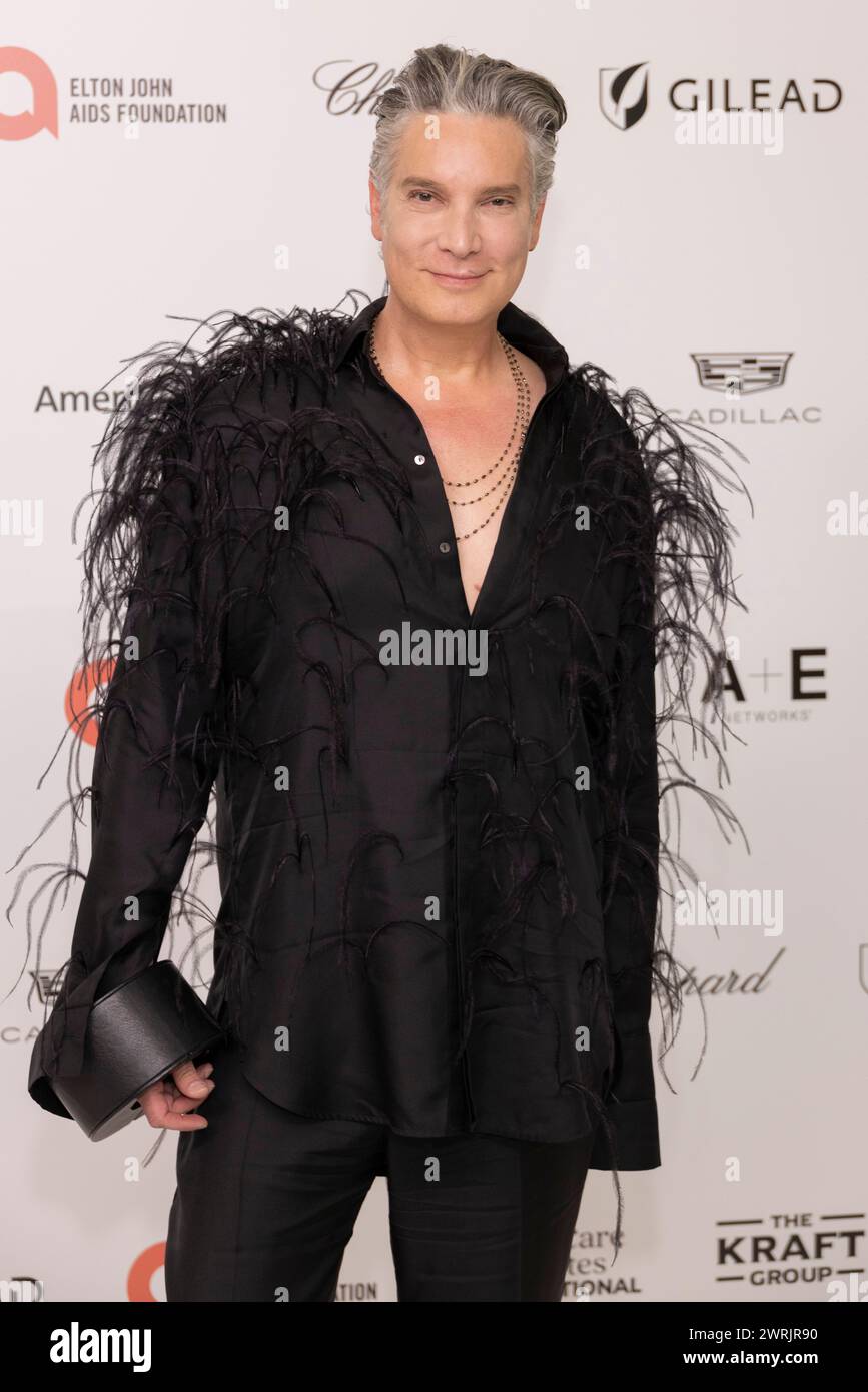Cameron Silver arrives at the 32nd Annual Elton John AIDS a Academy ...