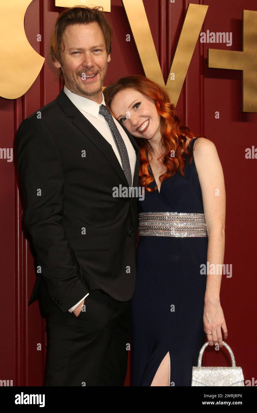 LOS ANGELES - JAN 15: Jimmi Simpson, Kyra Gardner at the 2024 AppleTV Post Emmy Party at the ...