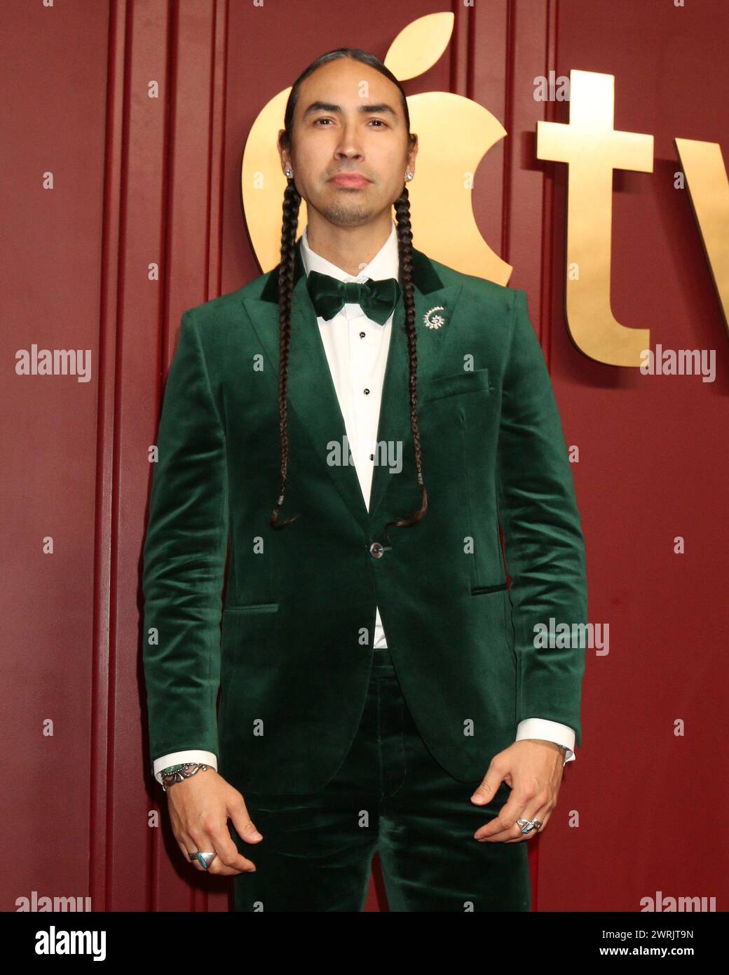 LOS ANGELES - JAN 15: Tatanka Means at the 2024 AppleTV Post Emmy Party ...