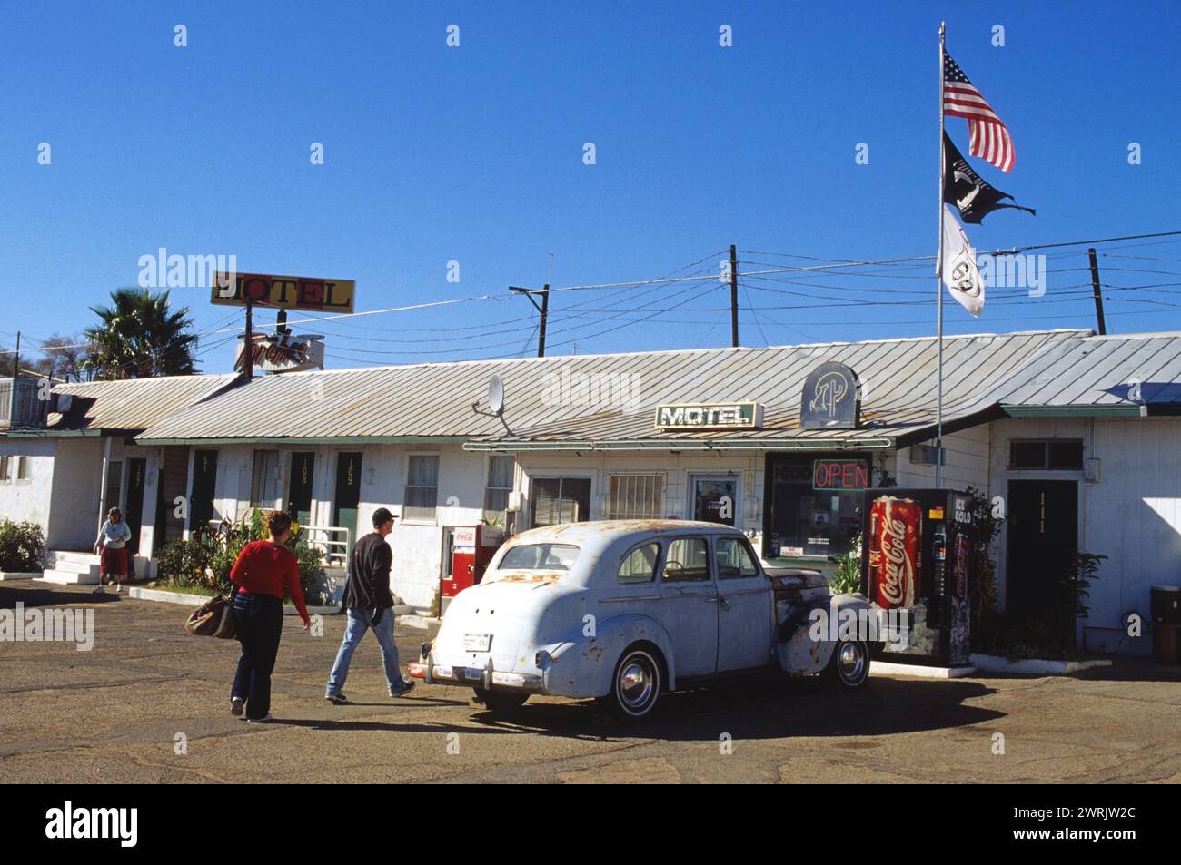 Route66 motel hi-res stock photography and images - Alamy