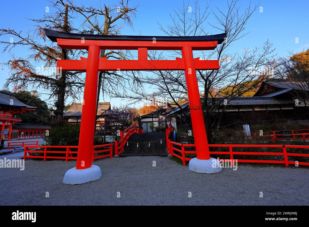 Shimogamo Shrine, a Shinto shrine at Shimogamo Izumikawacho, Sakyo Ward ...