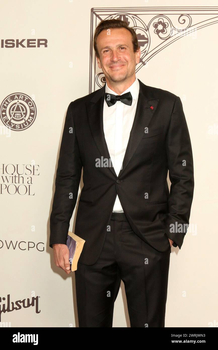 LOS ANGELES - JAN 6: Jason Segel at the 2024 Art of Elysium HEAVEN Gala ...