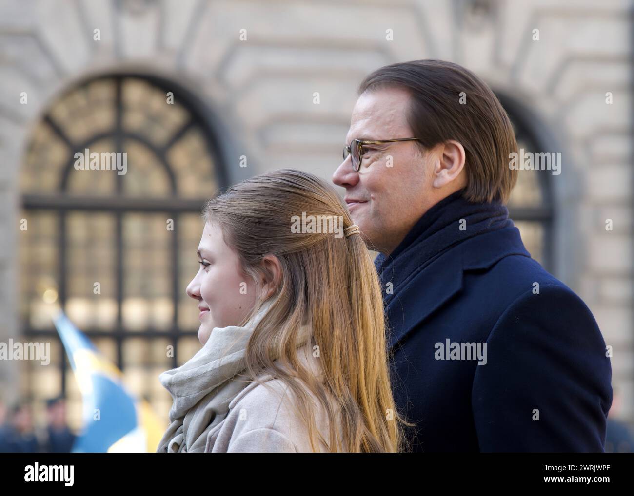 STOCKHOLM, SWEDEN - MARCH 12, 2024: Crown Princess Victoria of Sweden ...