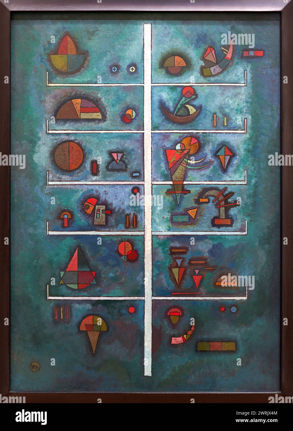 “Levels (Etagen)”, 1929, Vasily Kandinsky (b. 1866, Moscow; d. 1944 ...