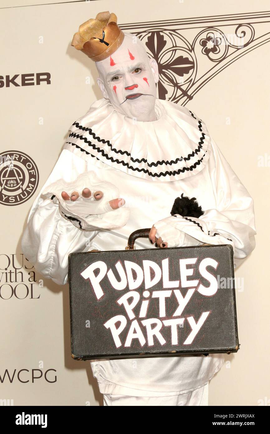 LOS ANGELES - JAN 6: Puddles Pity Party, Mike Geier at the 2024 Art of ...